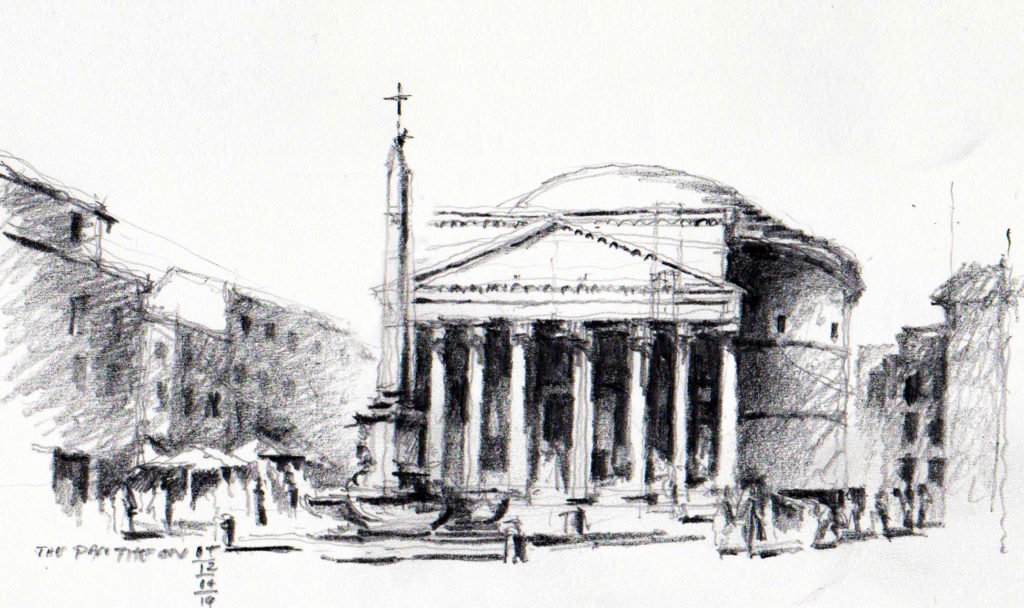 Freehand Drawing:The timeless tool in architecture - minimal drawing