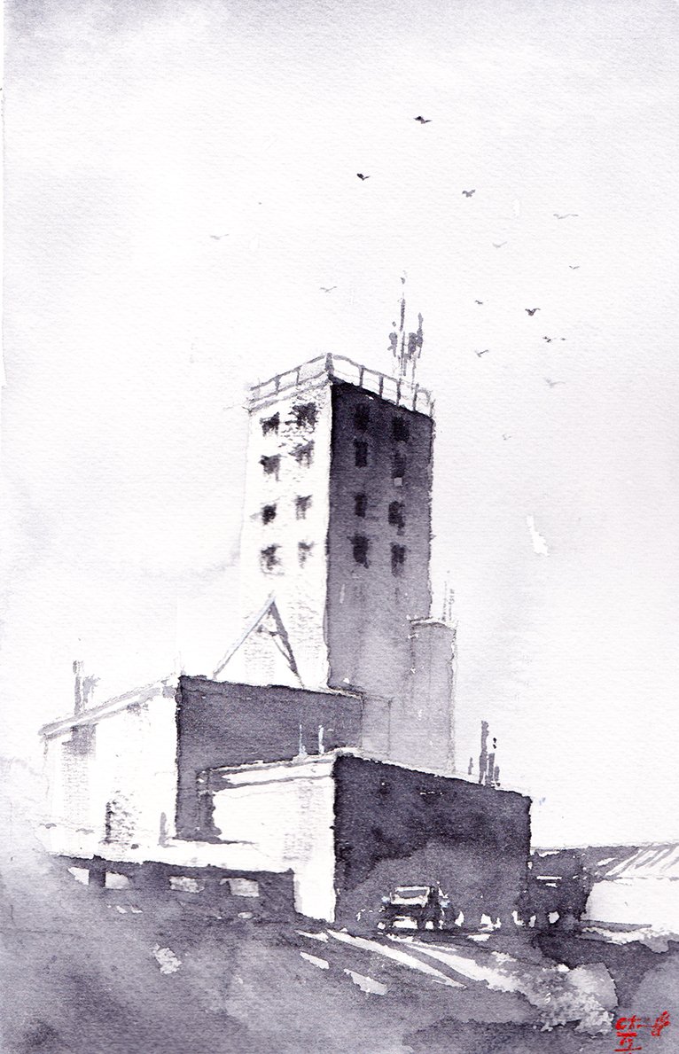 In situ sketching - minimal drawing